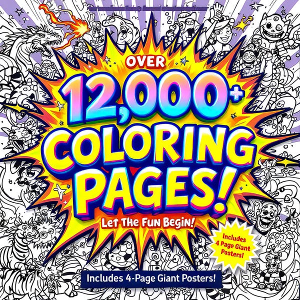 Coloring Books - Etsy