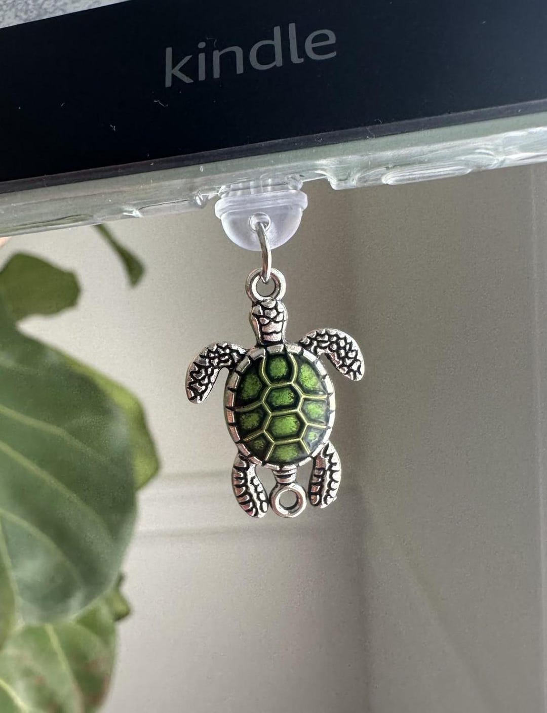 Turtle Charm Dust Plug: USB-C Kindle, Ipad, Phone - Etsy