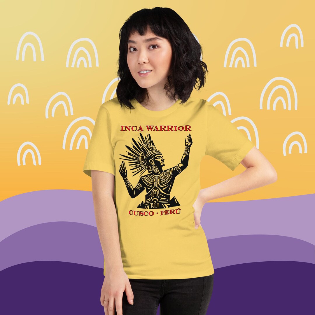 Inca Warrior - Unisex T-shirt - Etsy