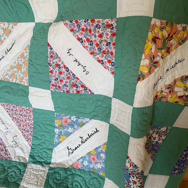 Signature Quilt Pattern - Etsy