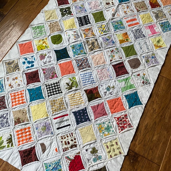 Cathedral Window Quilt Pattern - Etsy