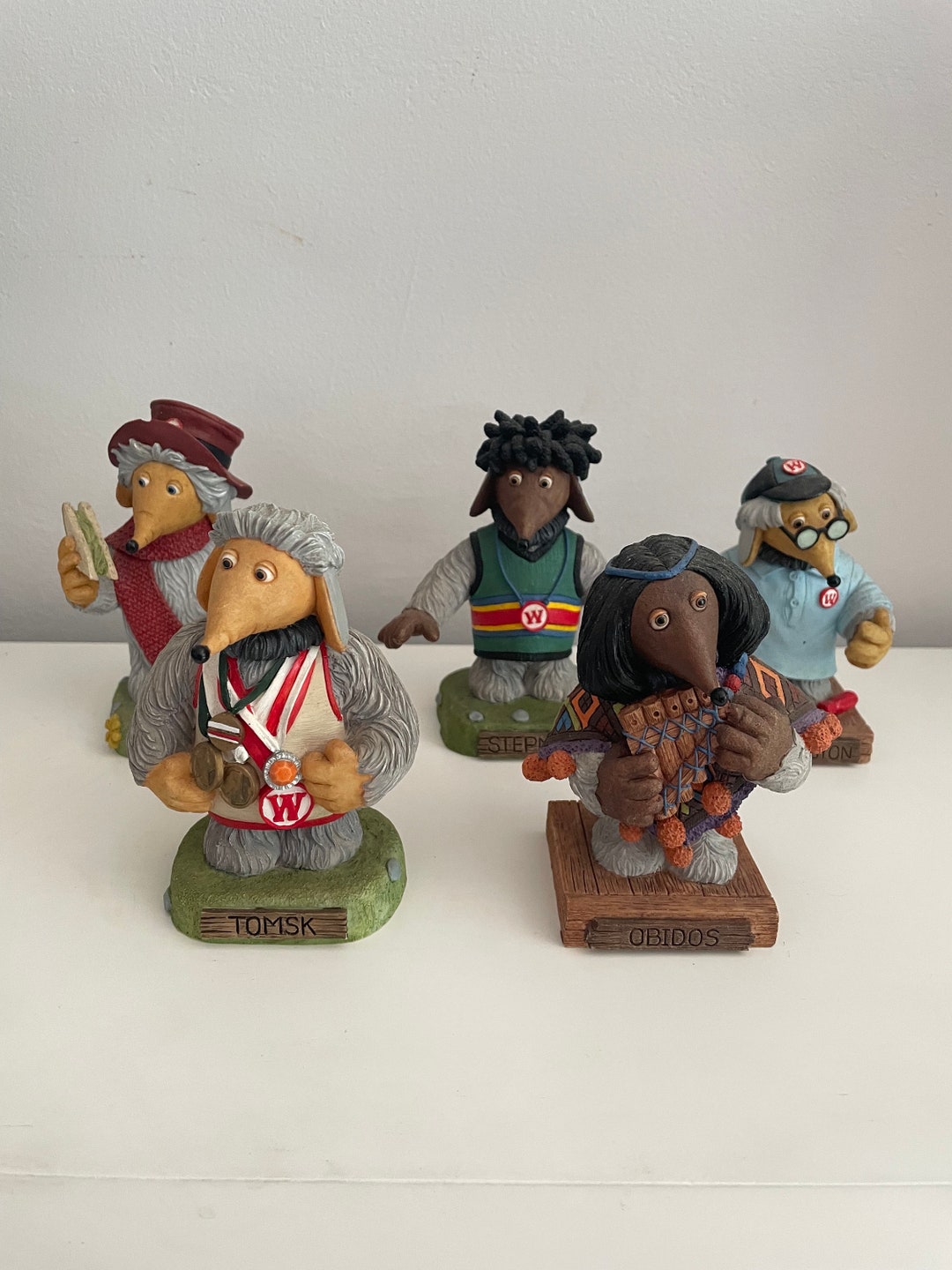 Vintage Robert Harrop ‘the Wombles Collection’ 5 Figures - 1999 - *2 ...