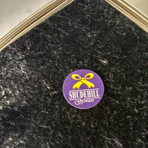 Vintage Shudehill Glass & Mirror Heart Trinket/jewellery Holder ...