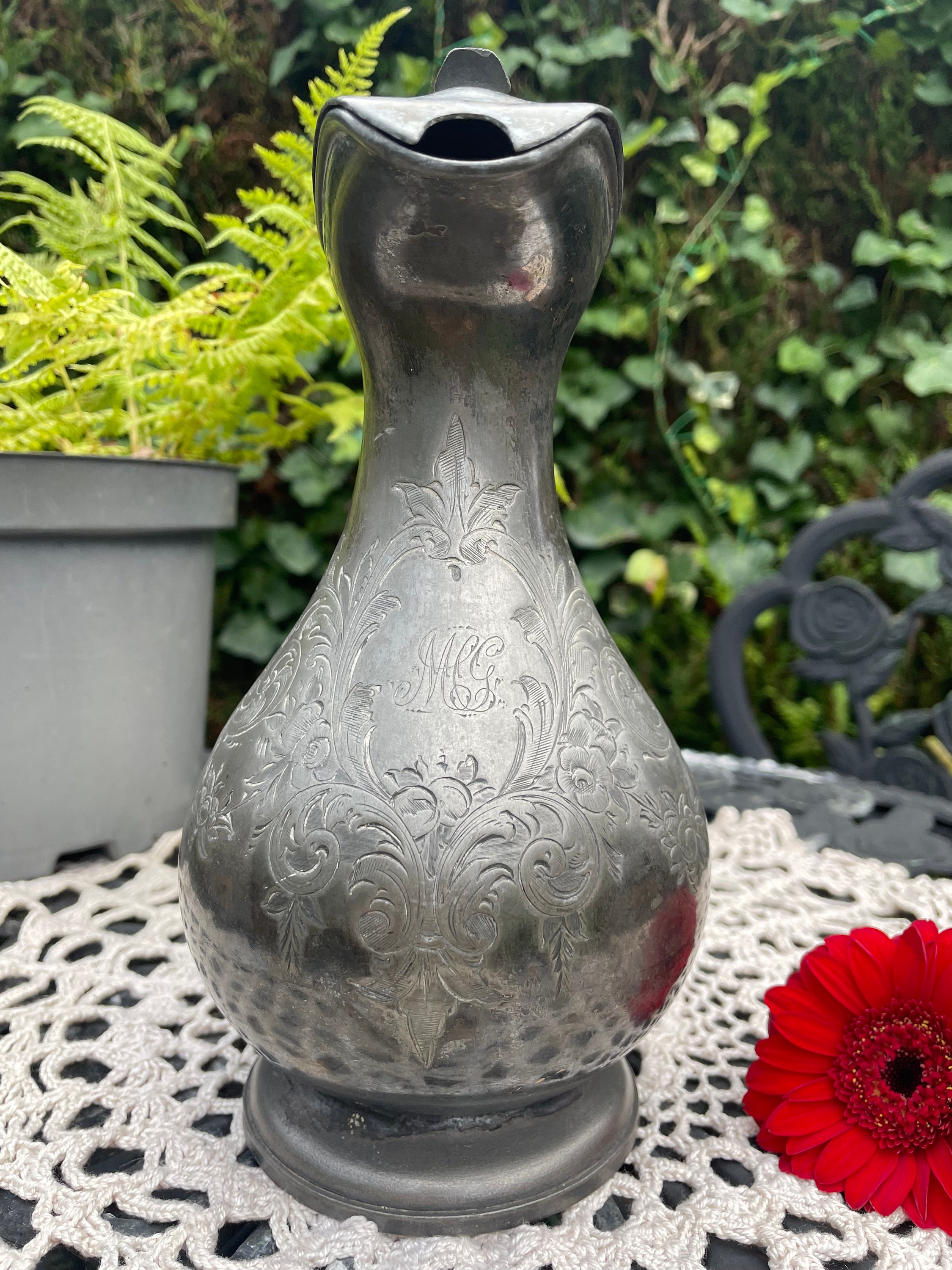 A Rare James Dixon & Sons Water Jug EPBM Circa 1864 1865 - Etsy