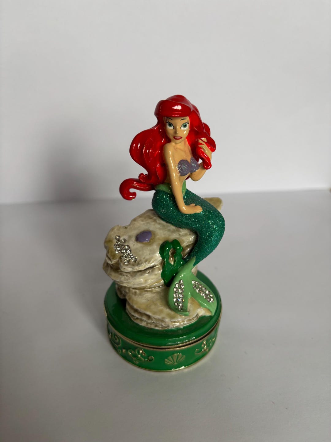 Vintage ‘ariel’ the Little Mermaid Trinket/keepsake/cake Topper ...