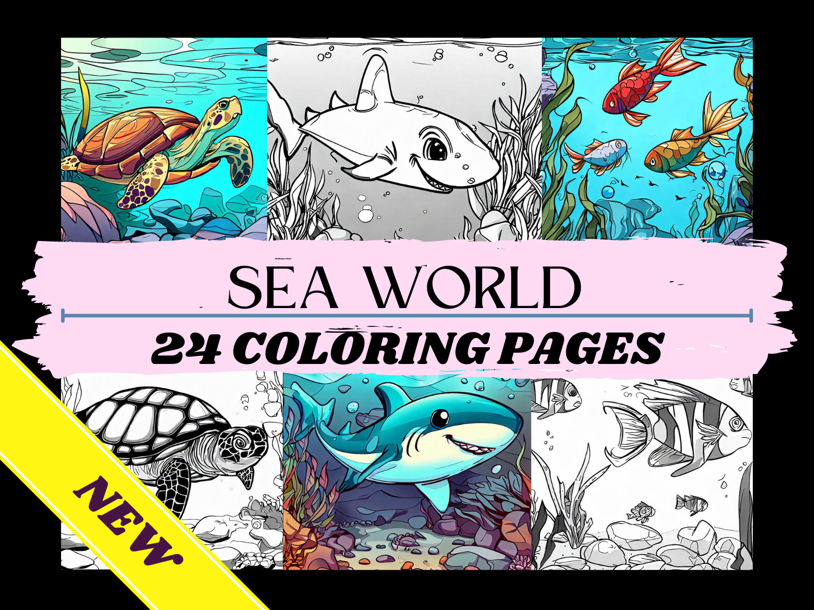Sea World Coloring Pages