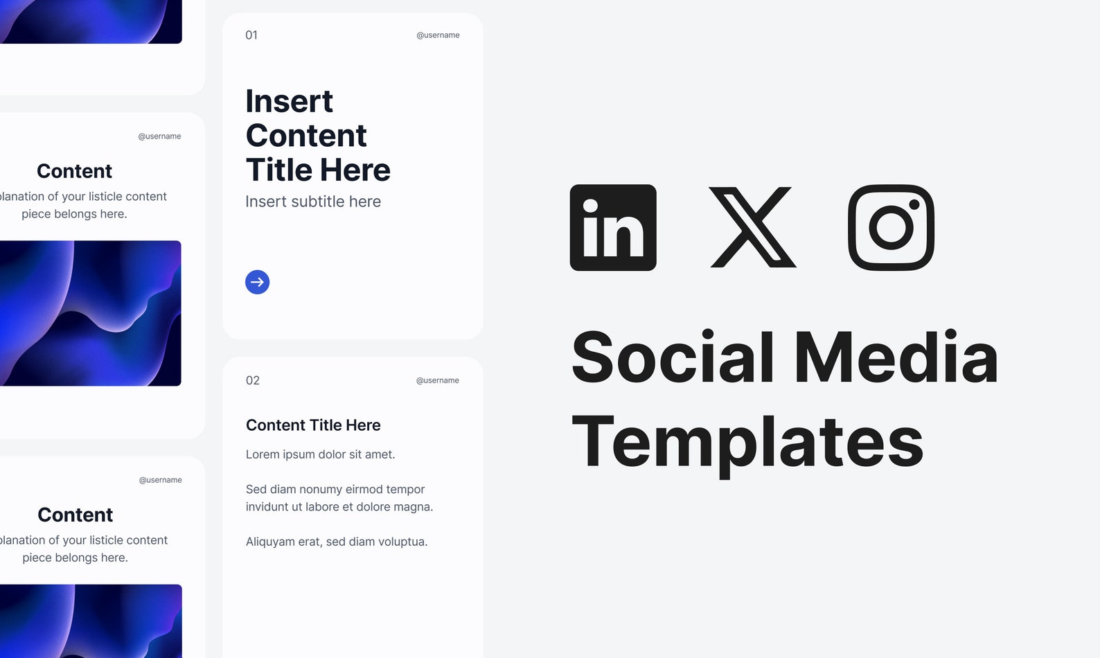 Social Media Template for Instagram Post & Linkedin Carousel for ...