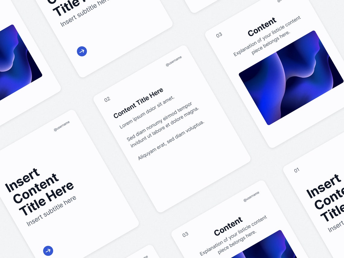 Social Media Template for Instagram Post & Linkedin Carousel for ...