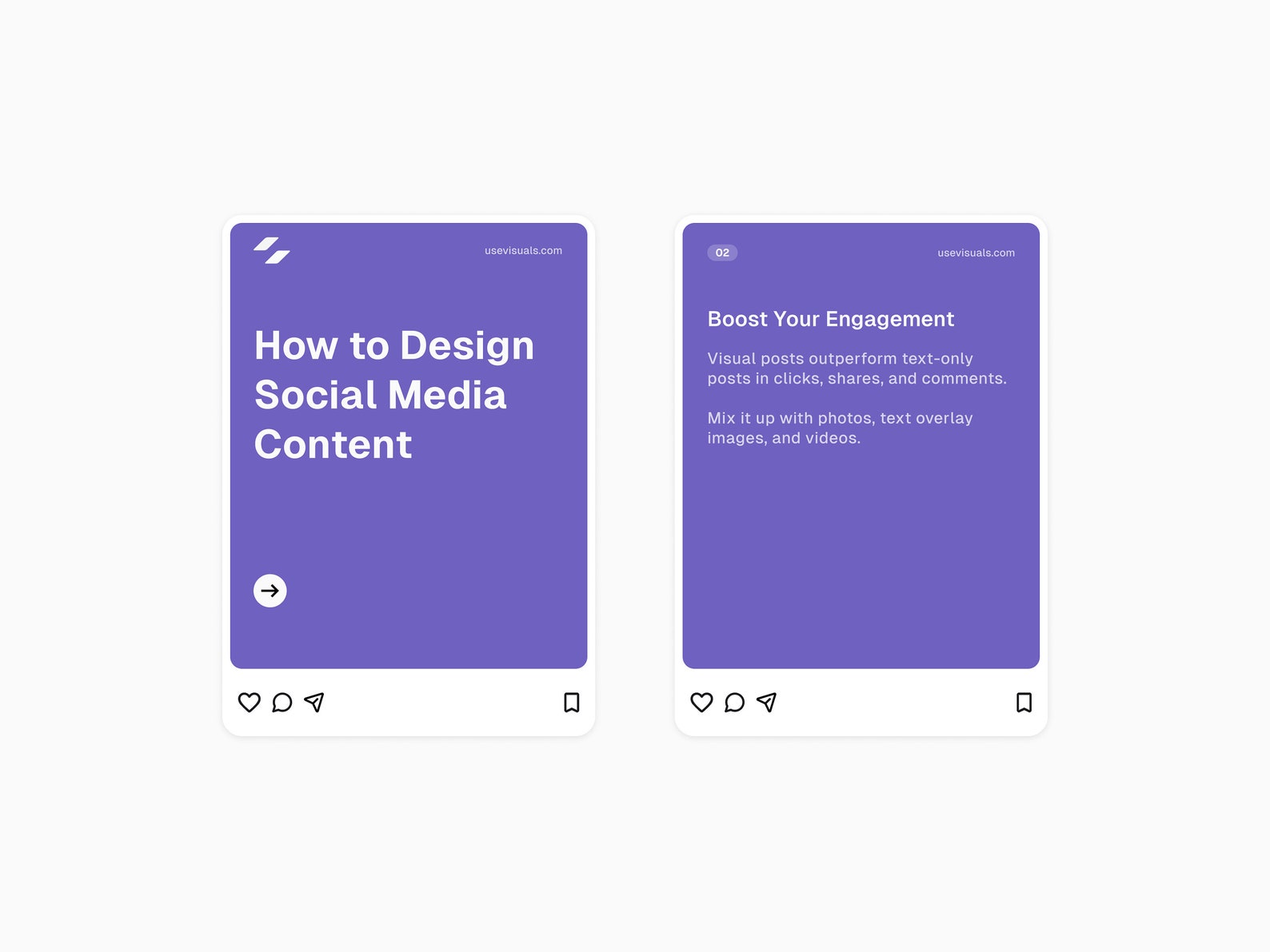 Social Media Template for Instagram Post & Linkedin Carousel for ...