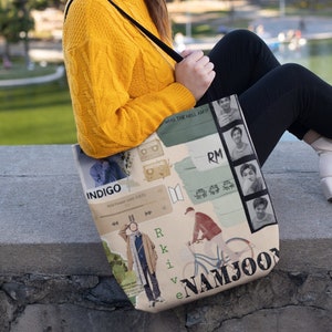 Rm, Tote Bag, BTS Tote Bags, Namjoon, BTS Inspired Merch, OT7 Merch - Etsy