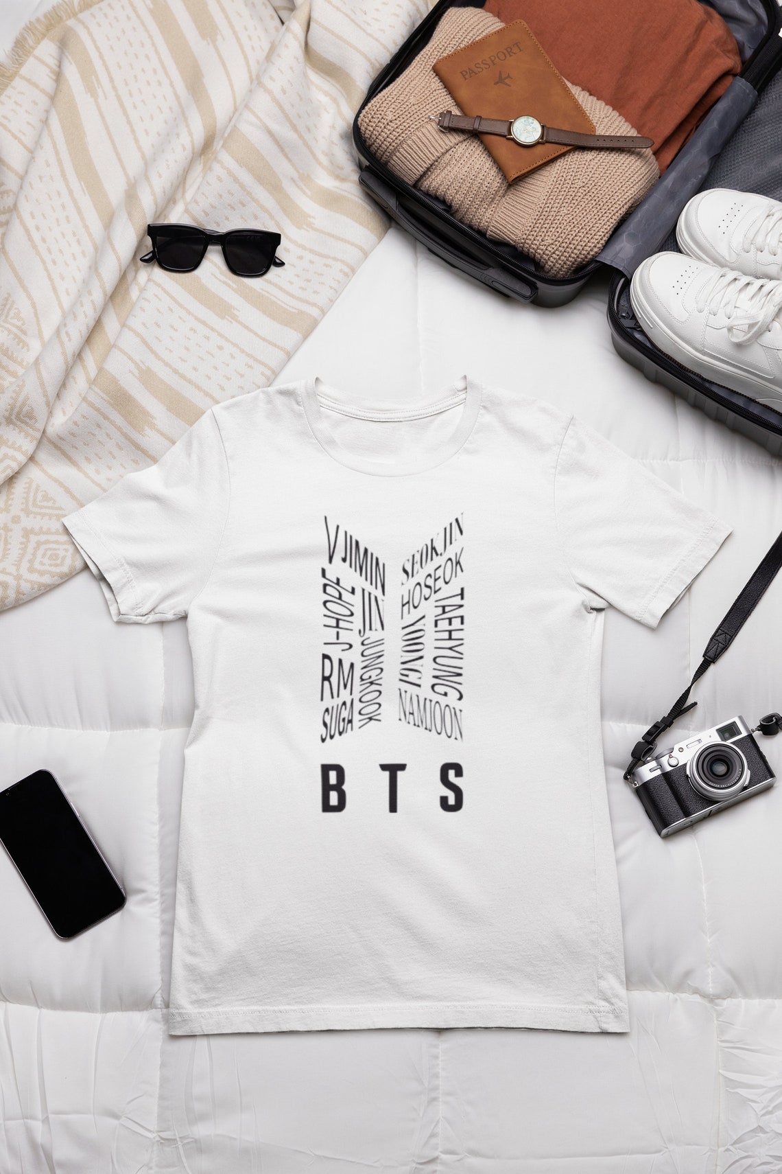 BTS Members Names Shirt, BTS Logo Shirt, Bts Army Logo BTS Png Army, K ...