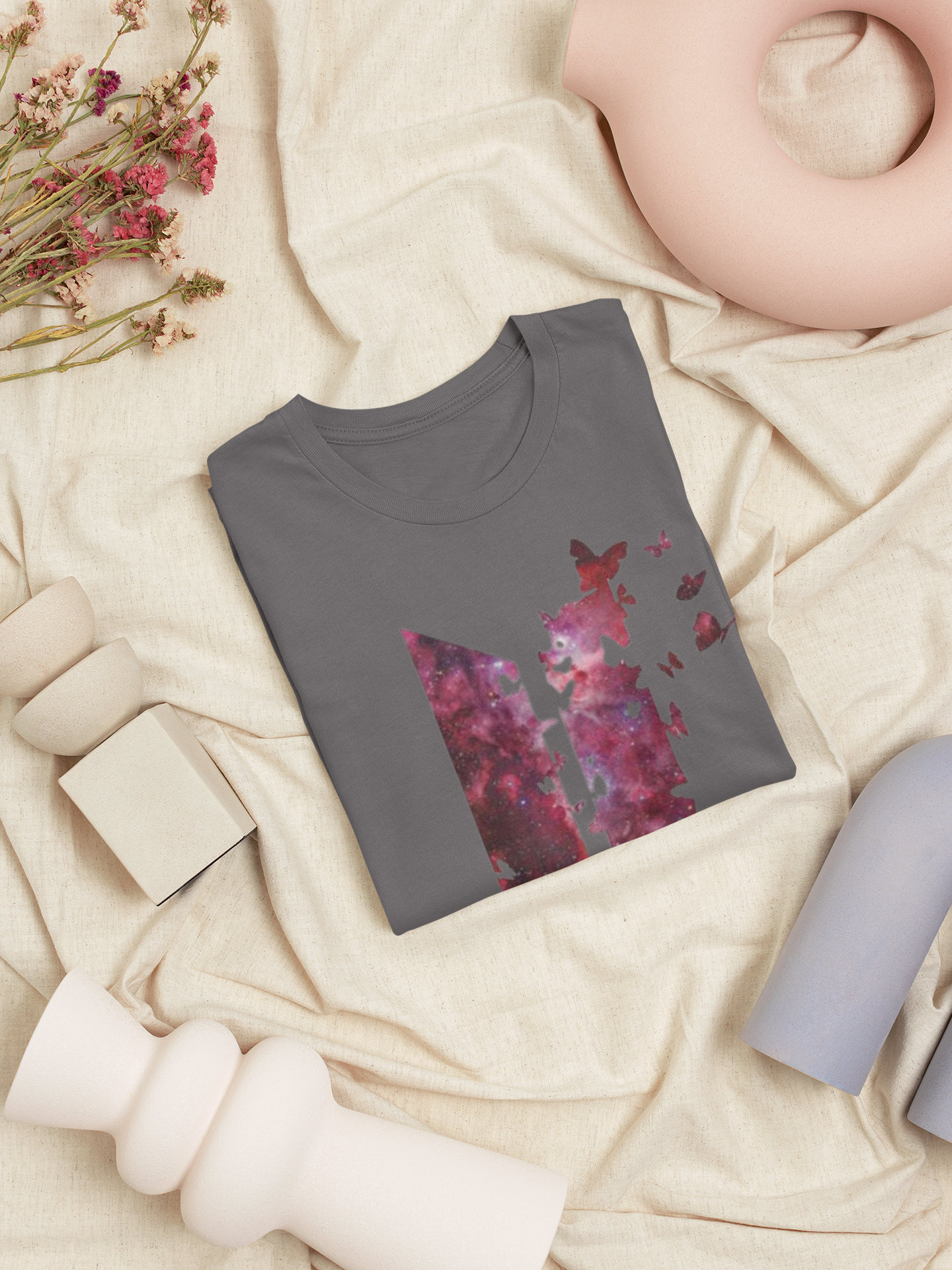 BTS Butterfly Inspired T-shirt, BTS Logo Butterfly Shirt, K-pop T-shirt ...
