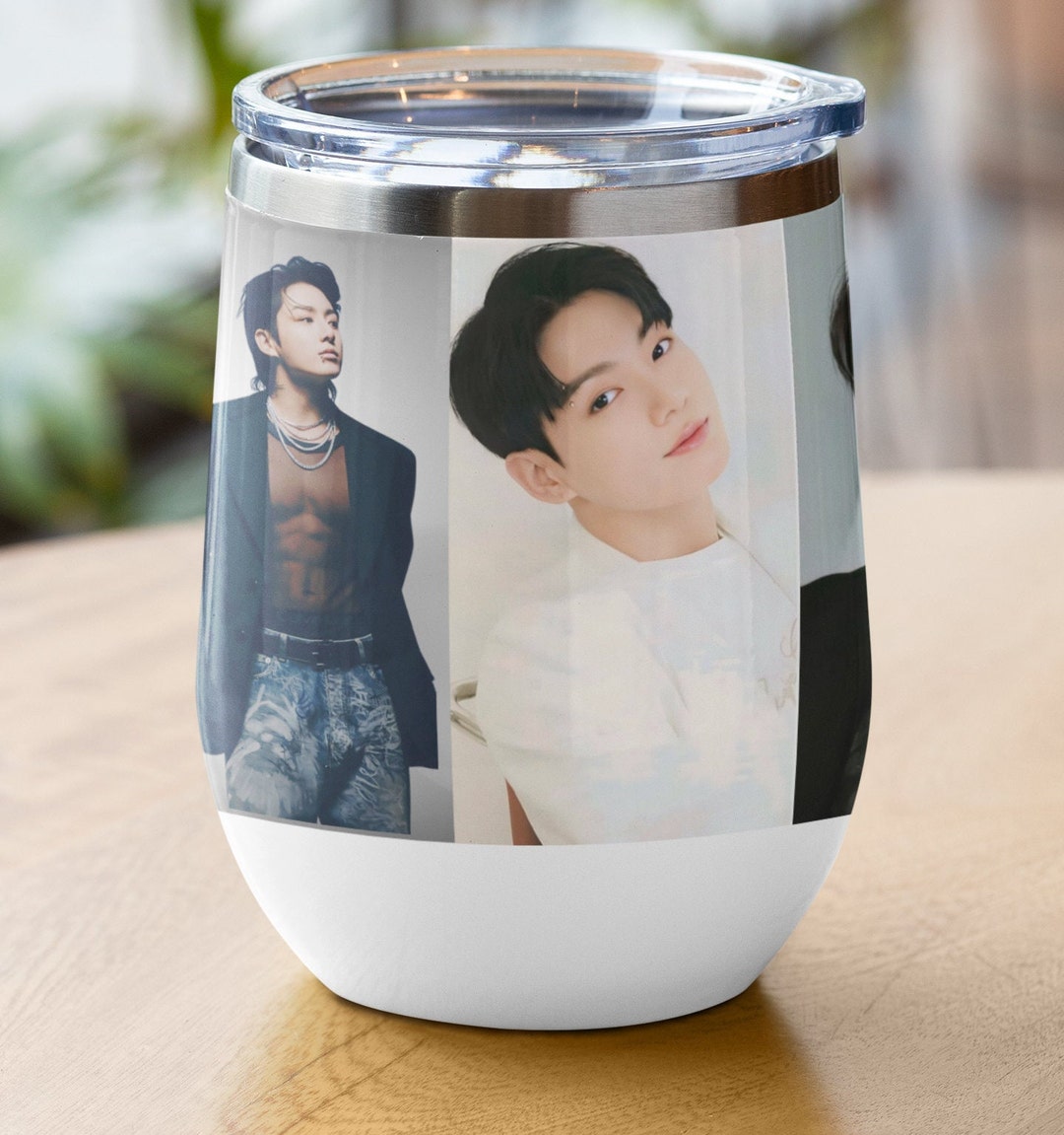 Jungkook of BTS Chill Wine Tumbler, Jungkook Euphoria Wine Tumbler, JK ...