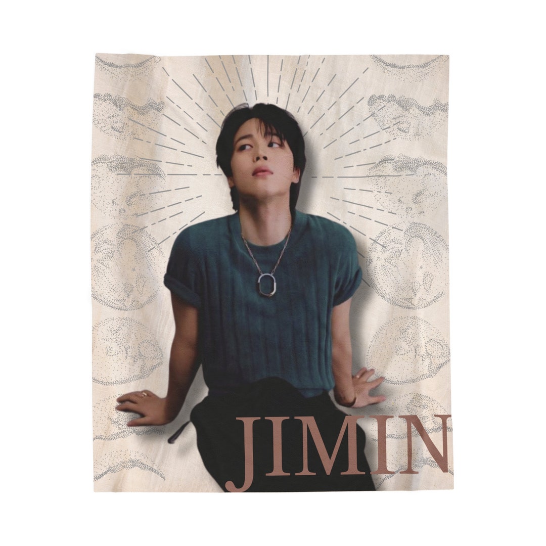 Jimin Blanket, BTS Throw-on Blanket, BTS Inspired Jimin Blanket, Jimin ...