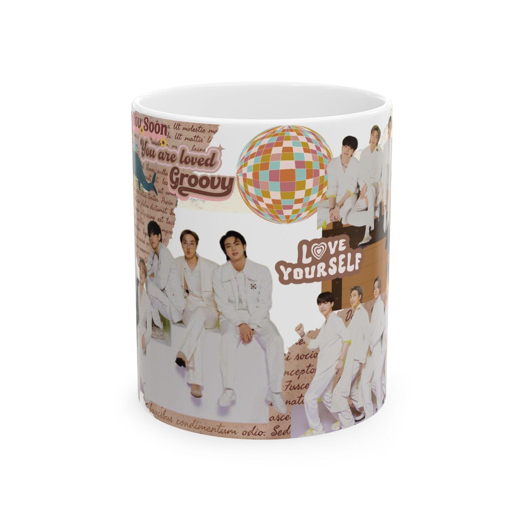 BTS Mug, Inspiration Bts, K-pop Lovers, Bts Army,bts Fan Gift, Trendy ...