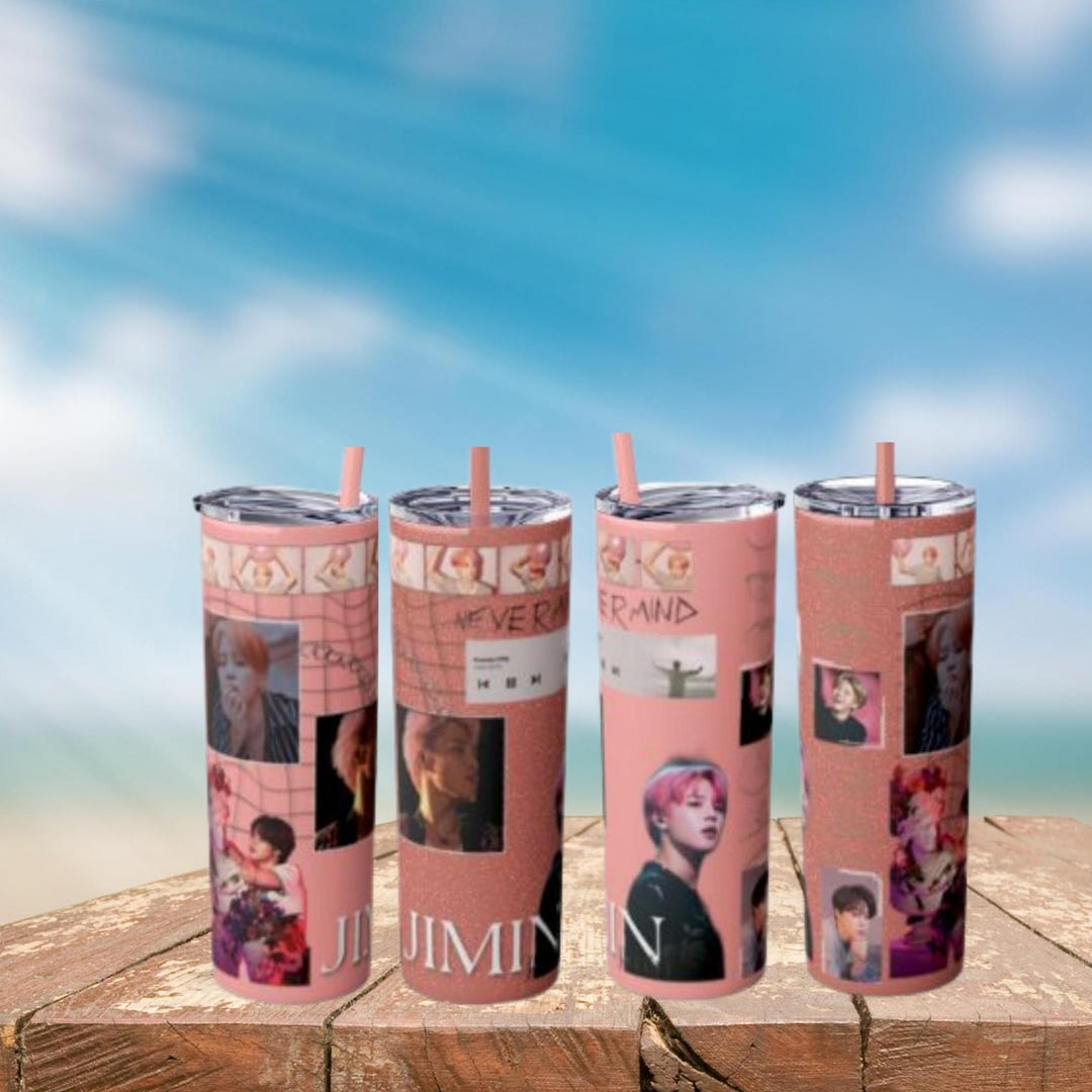 Jimin BTS Tumbler, Jimin Mochi Tumbler, Bangtan Tumbler, Maknae Line ...