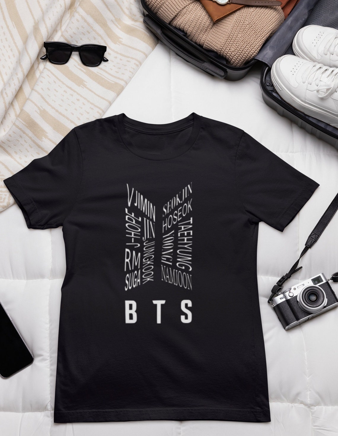 BTS Members Names Shirt, BTS Logo Shirt, Bts Army Logo BTS Png Army, K ...