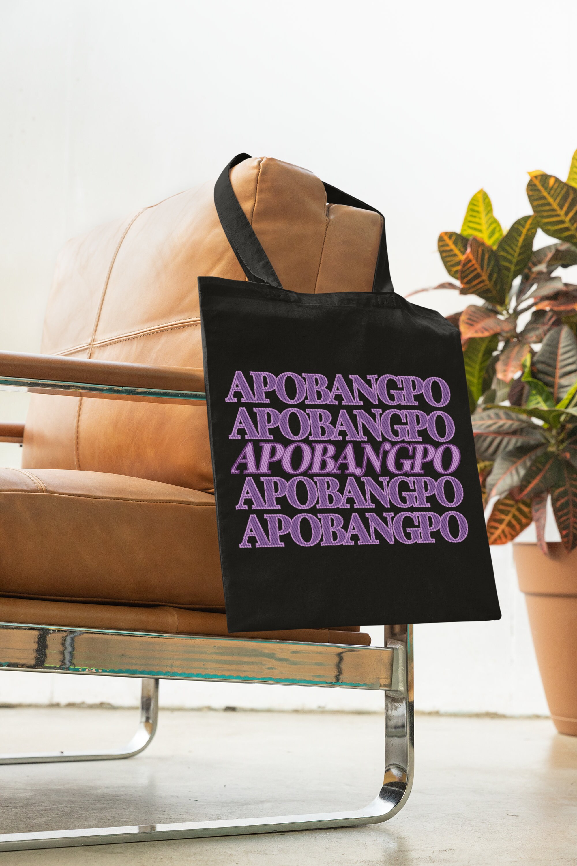 BTS Apobangpo Tote Bag, BTS K-pop Bag, Gift for Army, K-pop Fan BST ...