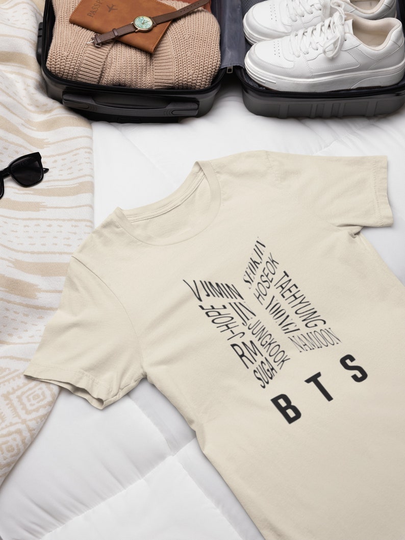 BTS Members Names Shirt, BTS Logo Shirt, Bts Army Logo BTS Png Army, K ...