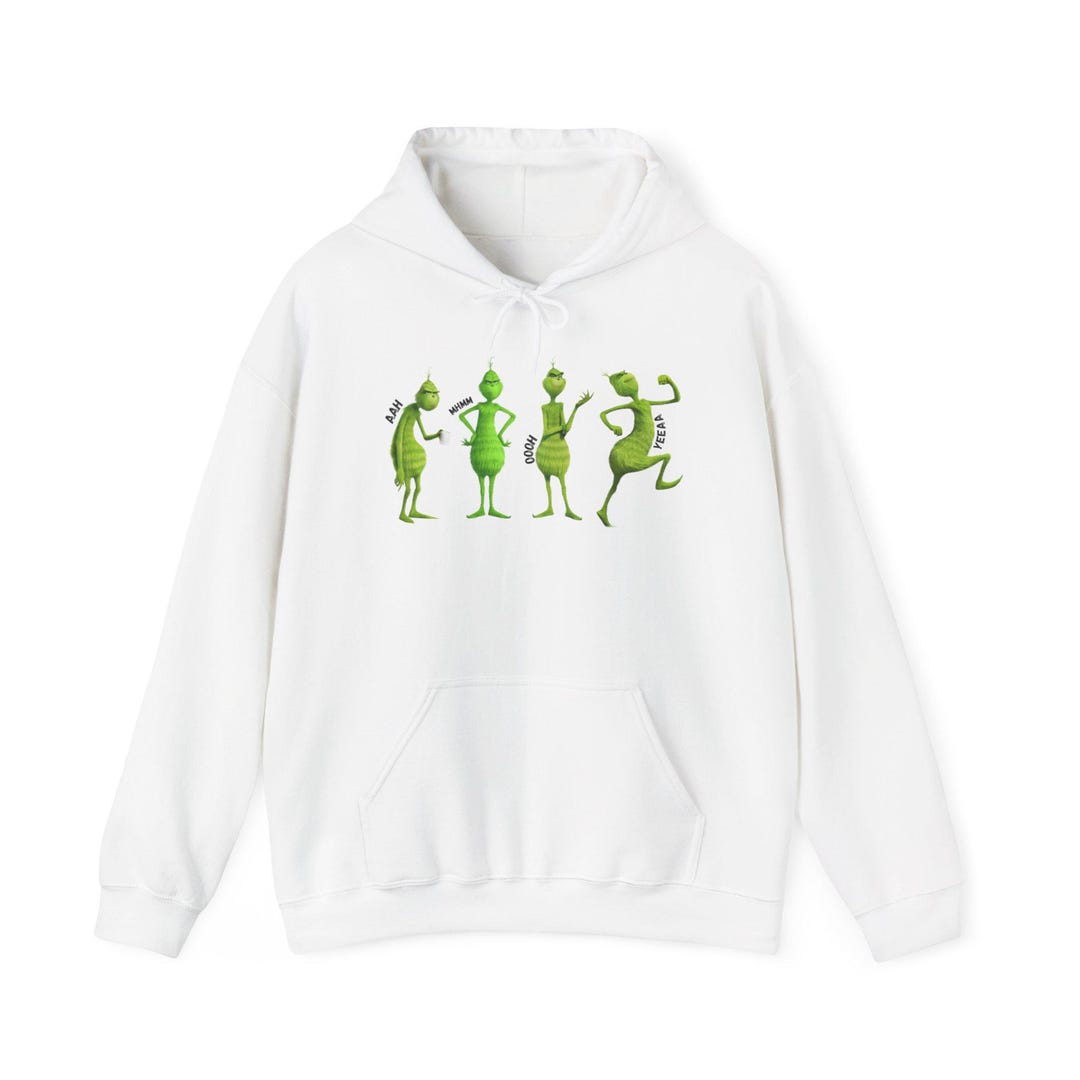 Grinch Hoodie, Funny Christmas Sweatshirt, Funny Grinch Merch, the ...