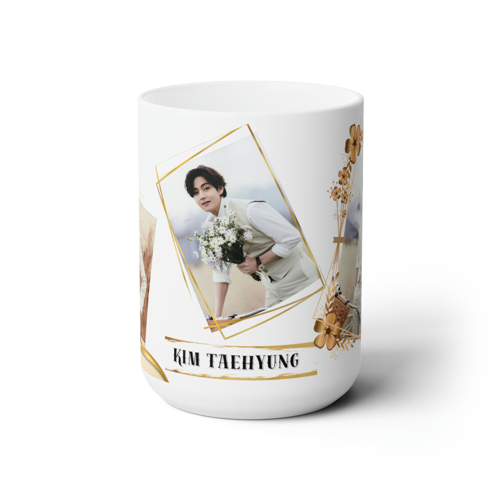 Kim Taehyung of BTS Mug, V of BTS Cup, Inspired by Kim Taehyung Mug, V ...