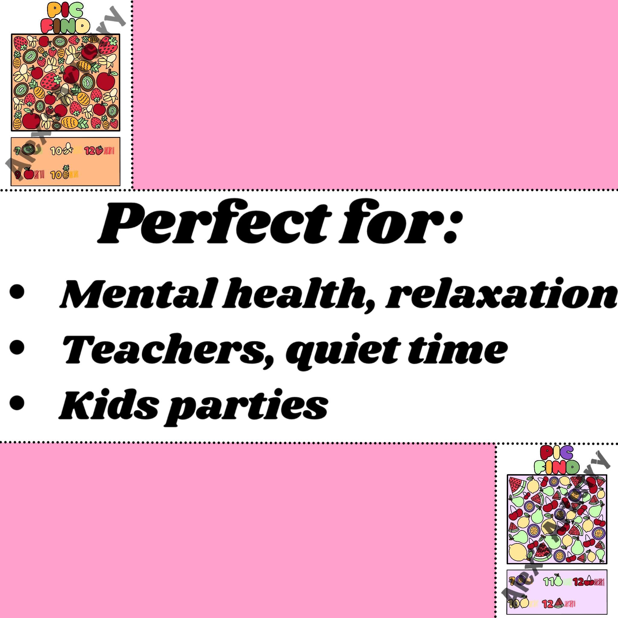 PIC FIND, Colouring Pages, Digital Colouring, 11 Designs - Etsy