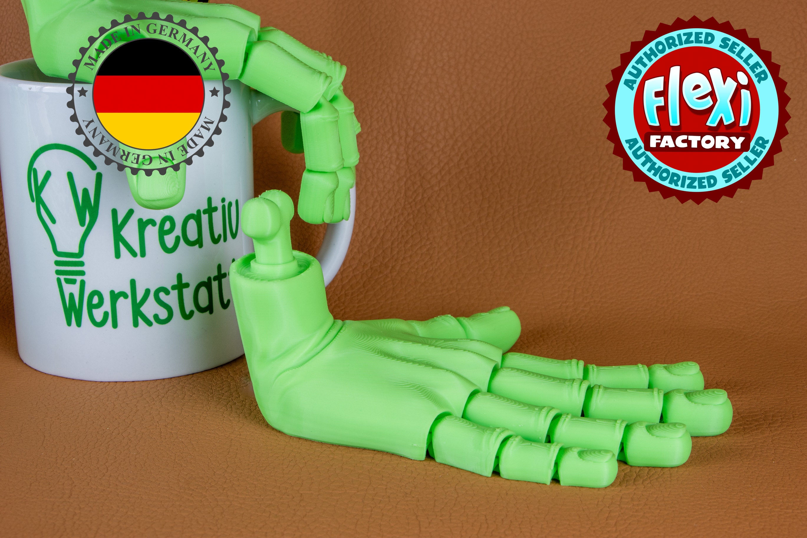 Flexi-factory Hand With Bone Foot With Bone Flexi Halloween - Etsy