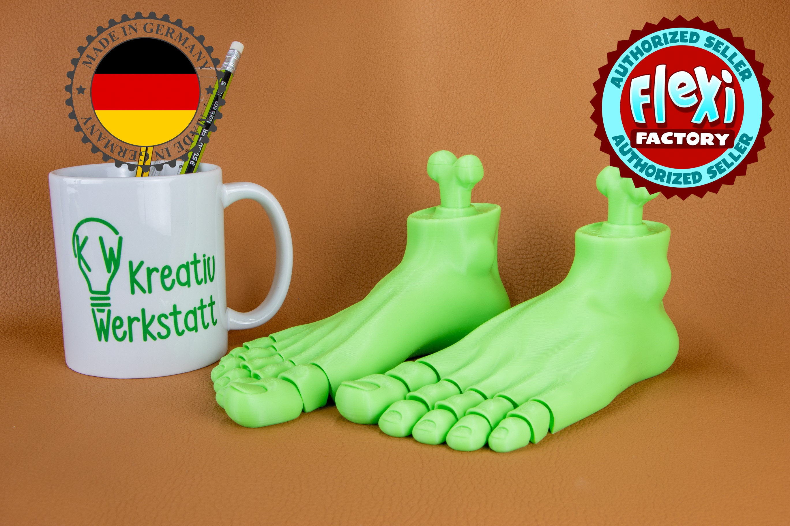 Flexi-factory Hand With Bone Foot With Bone Flexi Halloween - Etsy