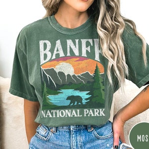 Banff Shirt, Banff National Park Shirt, National Park Shirt, Canadian ...