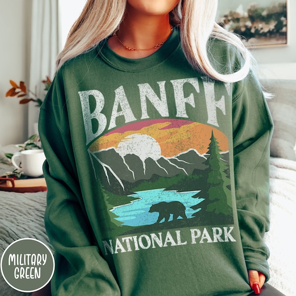 Banff National Park Sweatshirt - Etsy