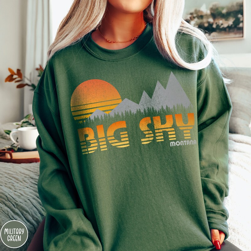 Big Sky Sweatshirt - Etsy