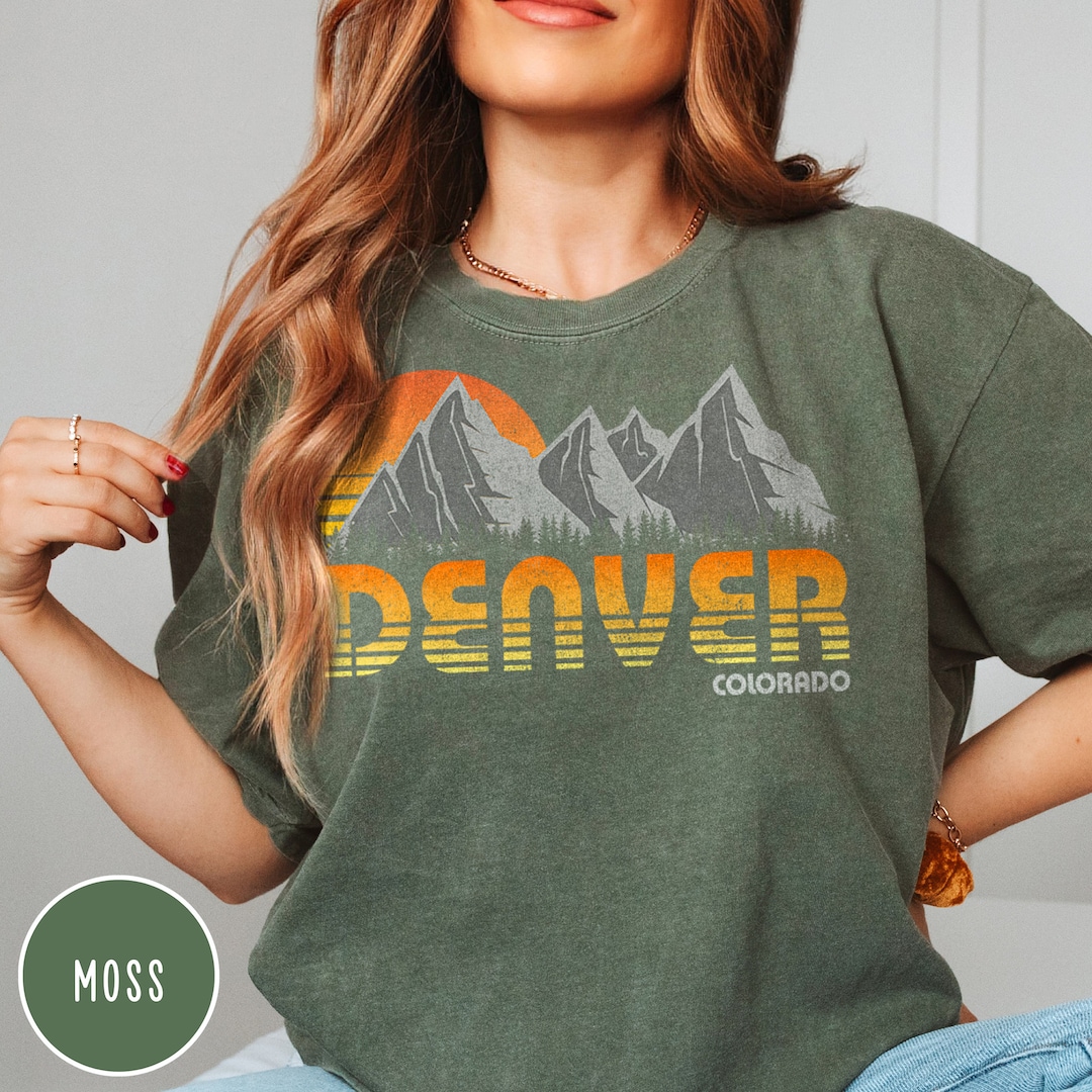 Denver Colorado Shirt, Rocky Mountains Shirt, Colorado Tshirt, Colorado ...