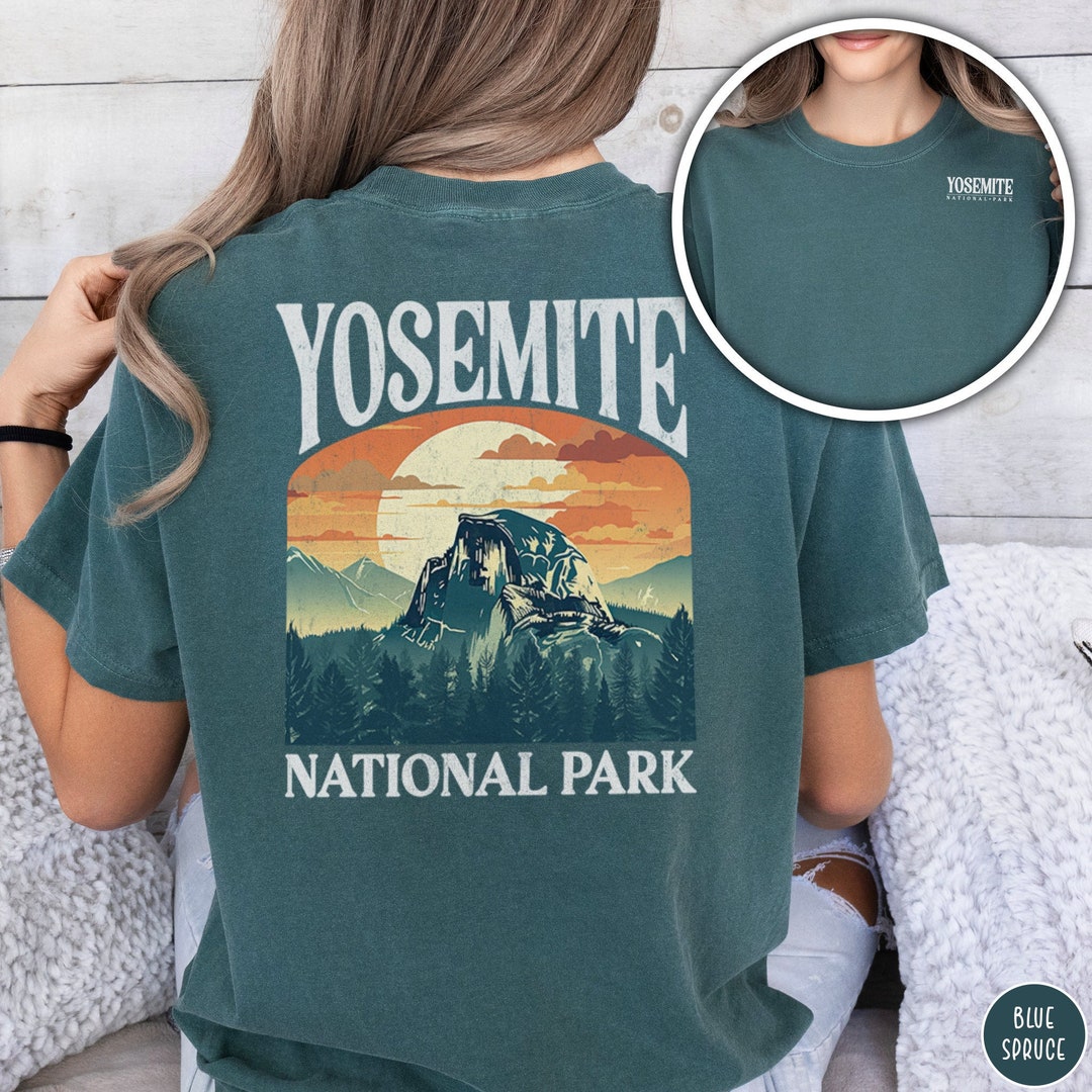 Yosemite National Park Shirt Yosemite Halfdome Shirt for National Park ...