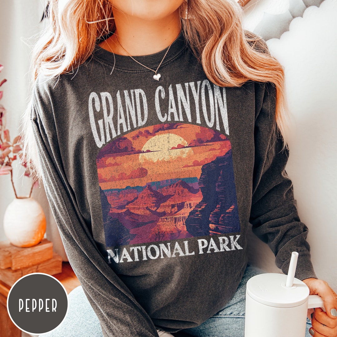 Grand Canyon Shirt Arizona Shirt National Park Shirt Grand Canyon Long ...