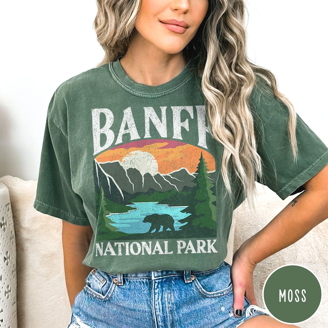 Banff Shirt, Banff National Park Shirt, National Park Shirt, Canadian ...