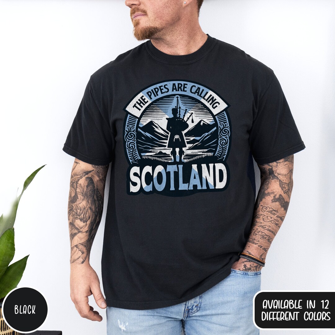 Scottish Gift for Dad Scotland Shirt for Him Scotland Gift for Him ...