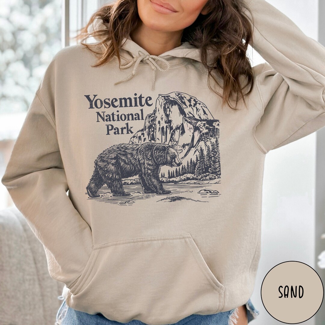 Yosemite Hoodie Yosemite National Park Hoodie California Hoodie ...