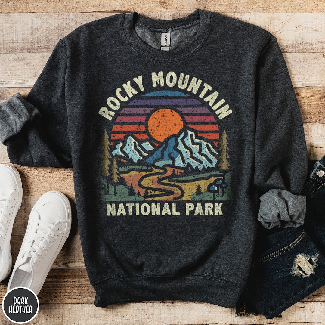 Rocky Mountain National Park Sweatshirt Colorado Sweater Colorado ...