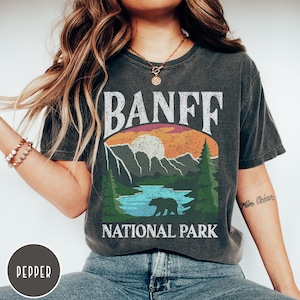 Banff Shirt, Banff National Park Shirt, National Park Shirt, Canadian ...