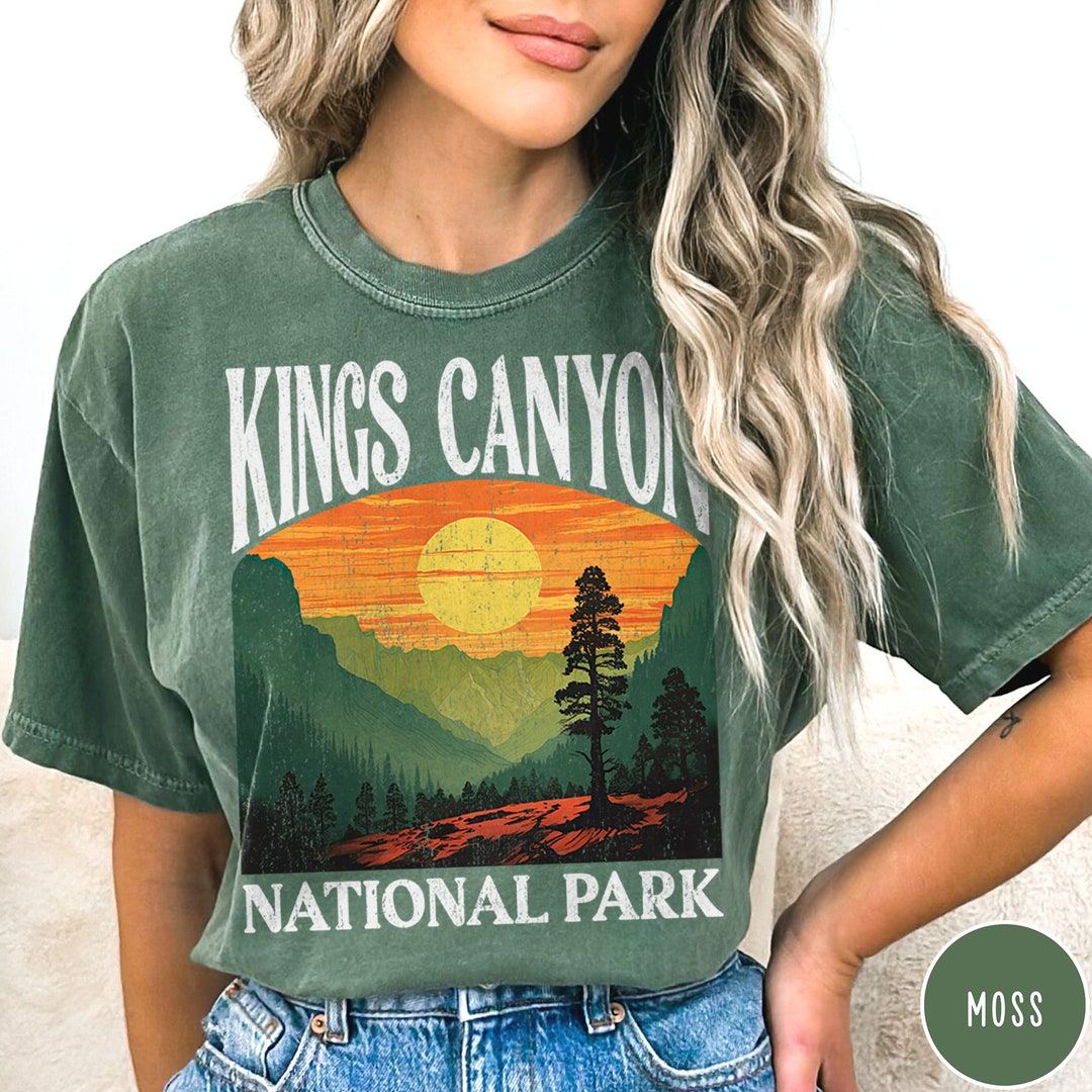 Kings Canyon Shirt California Shirt Kings Canyon National Park Shirt ...