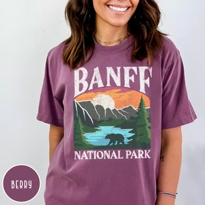 Banff Shirt, Banff National Park Shirt, National Park Shirt, Canadian ...