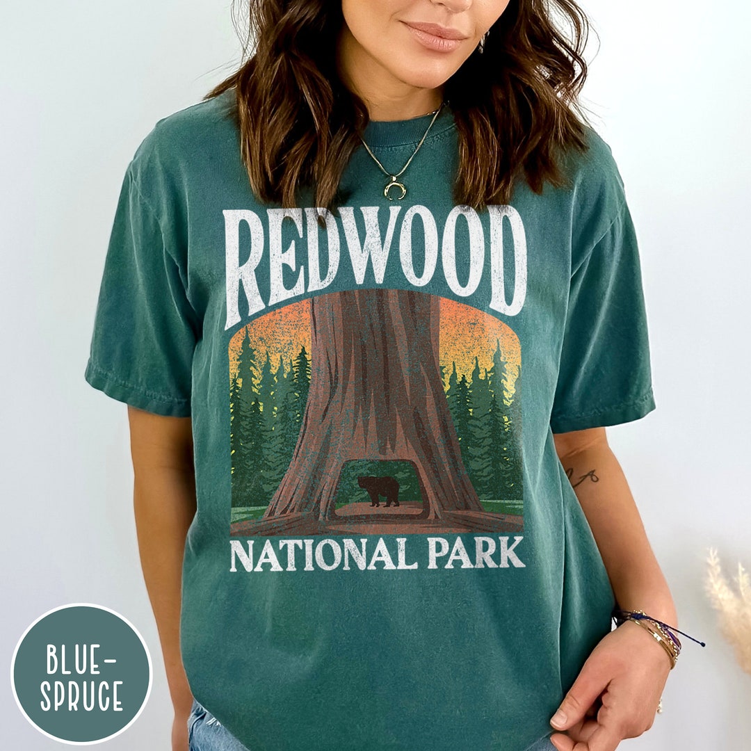 Redwood National Park California Shirt, Redwood Tree Shirt, California ...