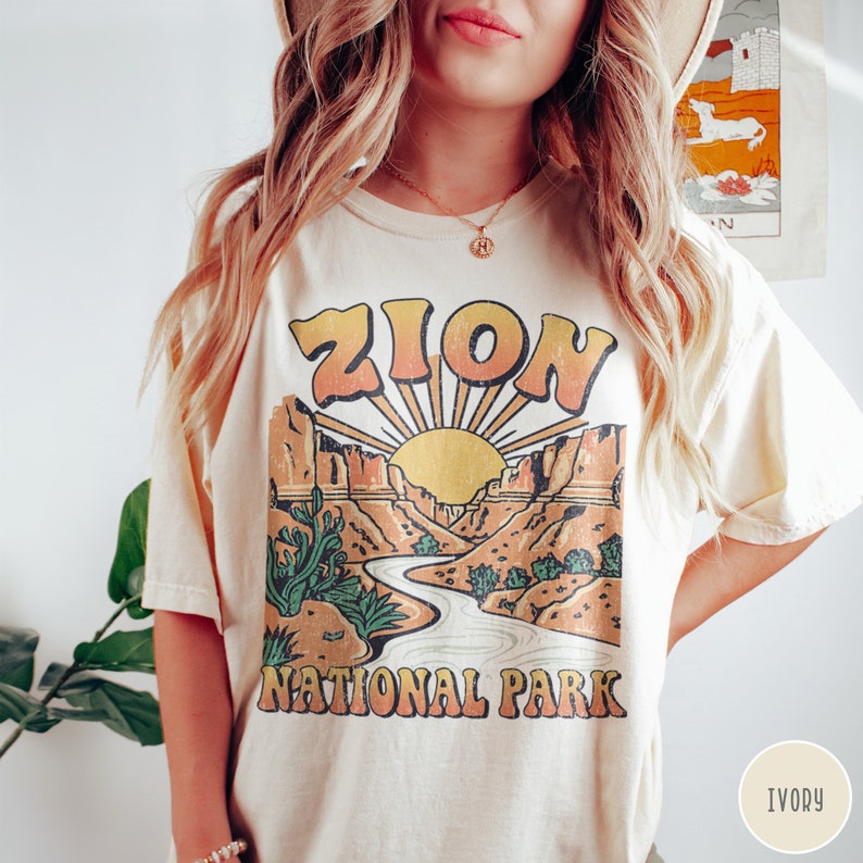 Zion National Park Shirt Desert Vibes Shirt Zion Canyon Shirt Utah ...