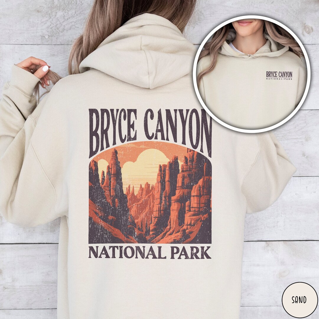 Bryce Canyon National Park Hoodie Utah Sweatshirt National Parks Gift ...