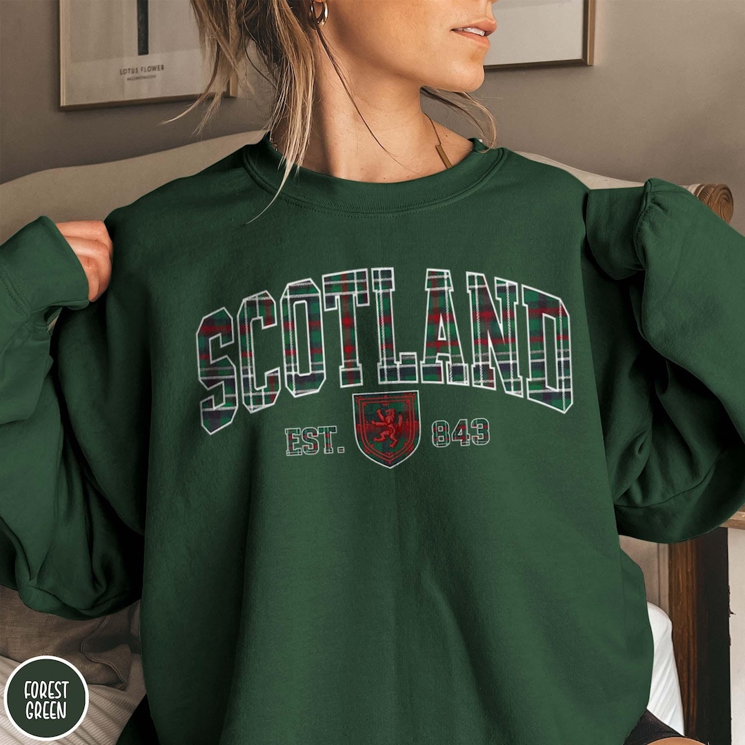 Scotland Sweatshirt Scottish Highlands Sweater Scotland Gift for ...