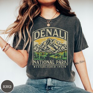 Denali National Park Shirt Alaska Shirt Denali Shirt Alaska Family ...