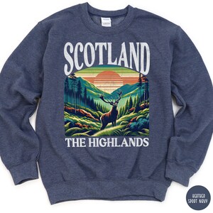 Scotland Traveler Sweatshirt Scottish Highlands Gift for Scottish ...