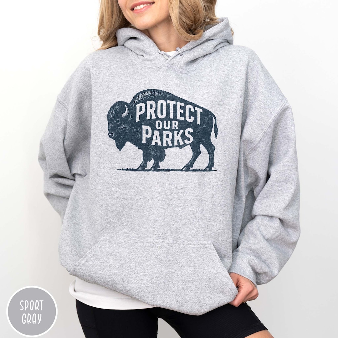 Protect Our Parks Hoodie National Parks Sweatshirt Respect the Locals ...