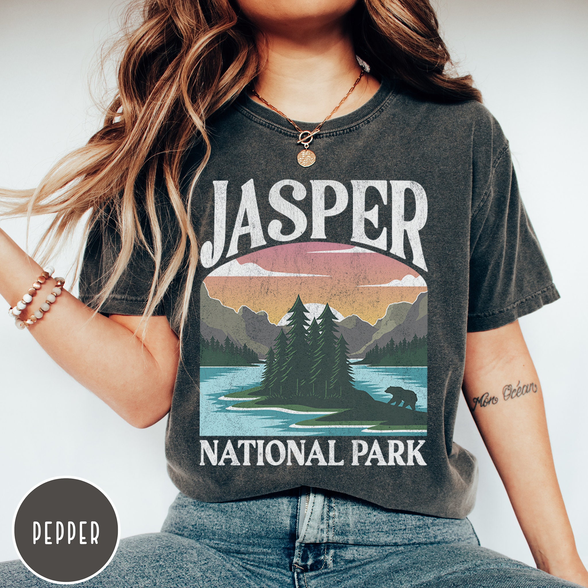 Jasper T-shirt Jasper National Park Shirt Jasper Vintage - Etsy