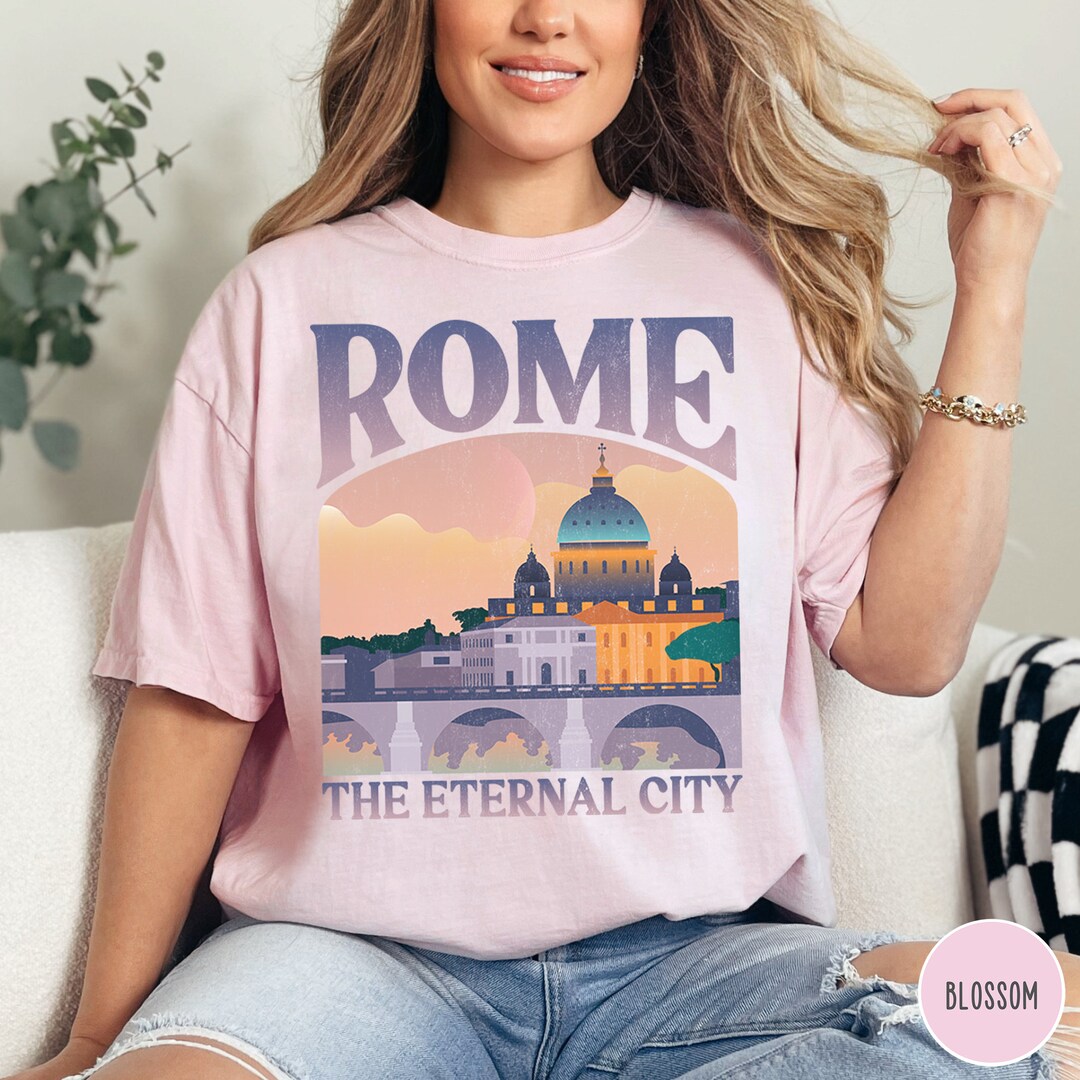 Rome Italy Shirt Italia Shirt Rome Travel Rome Gift Italy Travel Shirt ...
